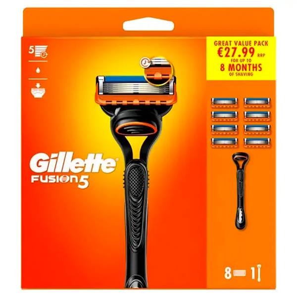 Gillette Fusion 5 Value Pack – Trants Pharmacy