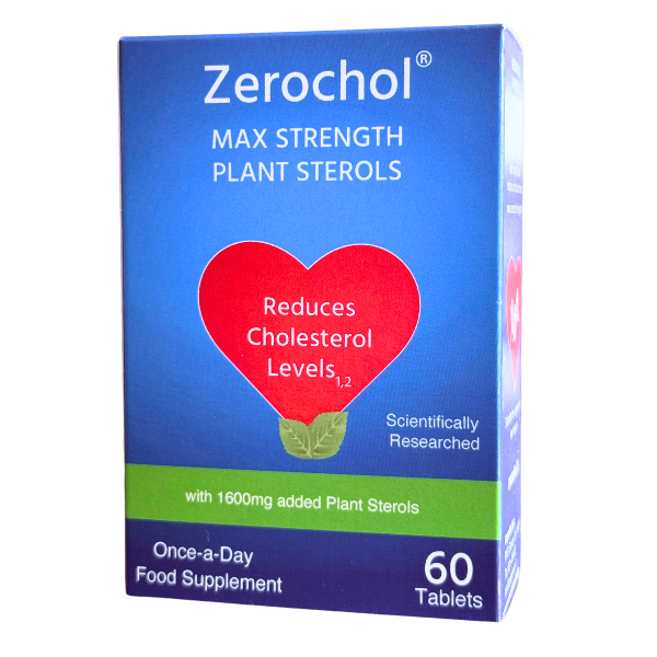 Zerochol Cholesterol Supplement 60 Tablets – Trants Pharmacy