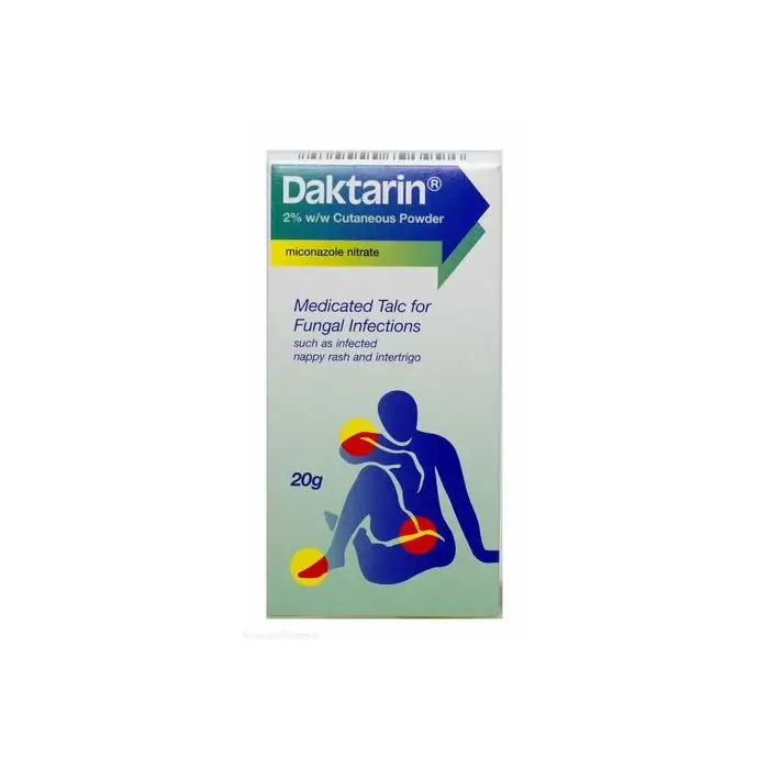 Daktarin 2% powder - 20g – Trants Pharmacy